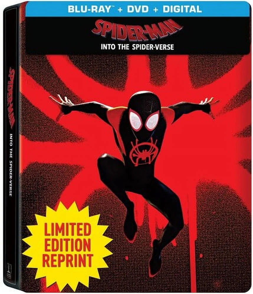 Spider-Man: Into the Spider-Verse (Blu-ray + DVD + Digital Copy ...
